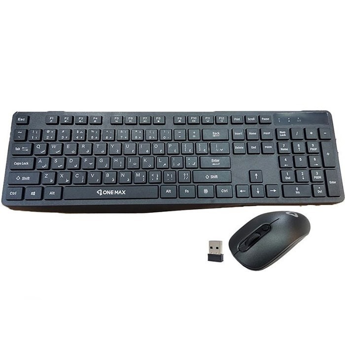مشخصات، قیمت و خریدست کیبورد و موس بی سیم کایزر مدل KAISER KMW-490 |شاپ9