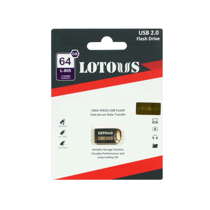 مشخصات، قیمت و خرید فلش لوتوس FLASH LOTOUS L805 64GB |شاپ9
