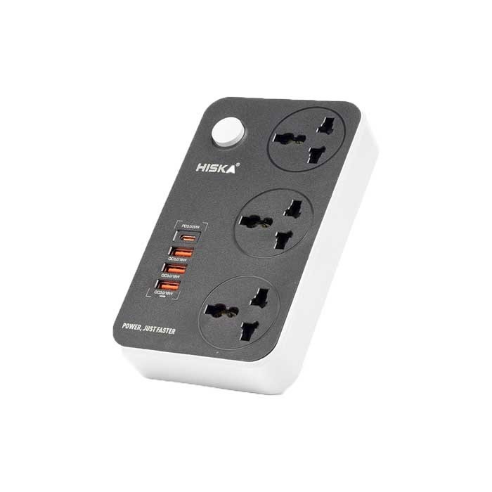 مشخصات و قیمت چند راهی برق هیسکا مدل HISKA CH-5515|شاپ9