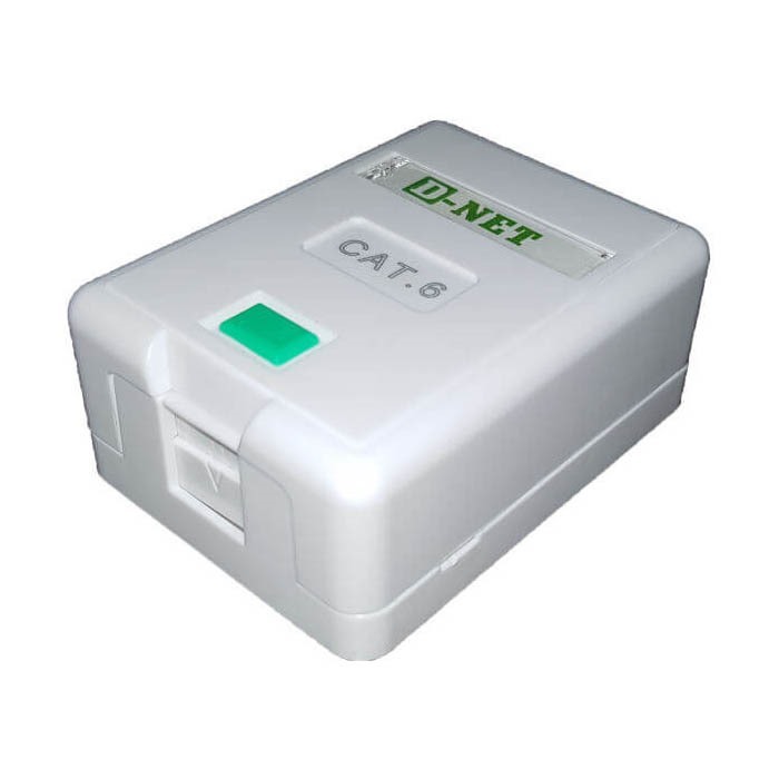 مشخصات, قیمت و خرید تجهیزات شبکه کیستون باکس دی نت مدل DNET - CAT6| شاپ9